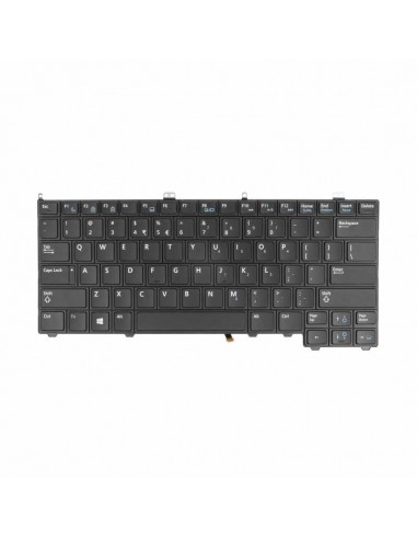 Keyboard for Dell Latitude E7240, E7440 Black Backlight